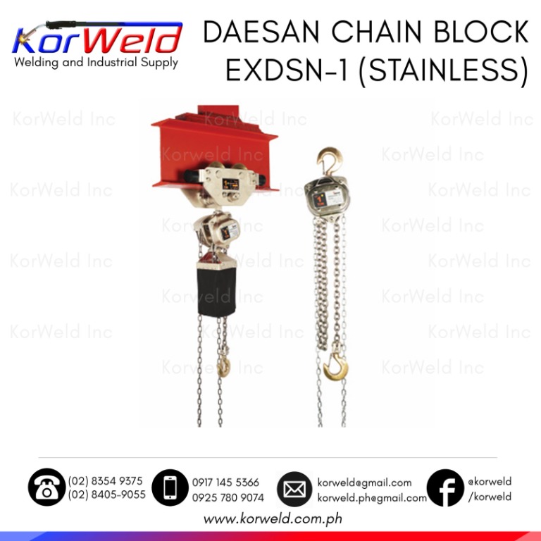 Spark Resistant Chain Block, Commercial & Industrial, Industrial ...