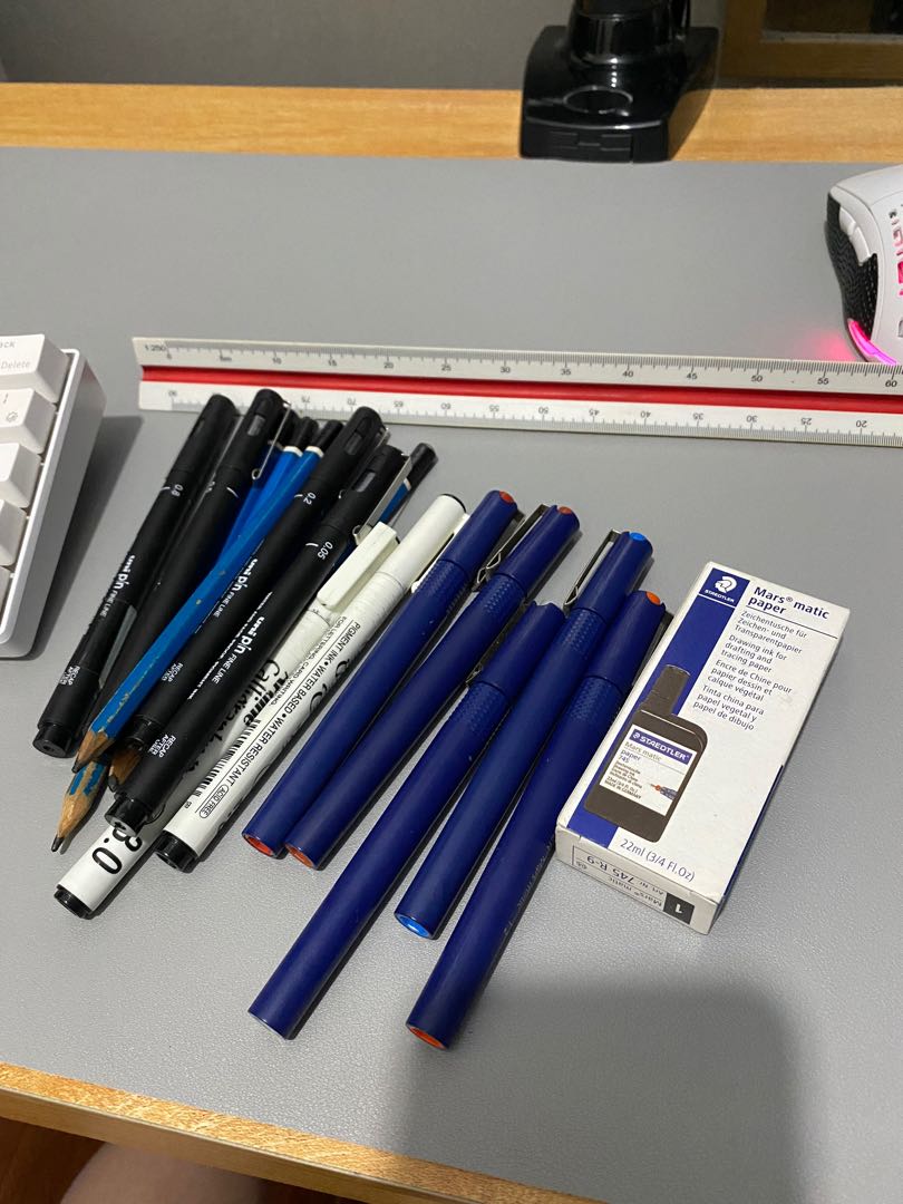 Staedtler Tech pens, Hobbies & Toys, Stationary & Craft, Stationery ...