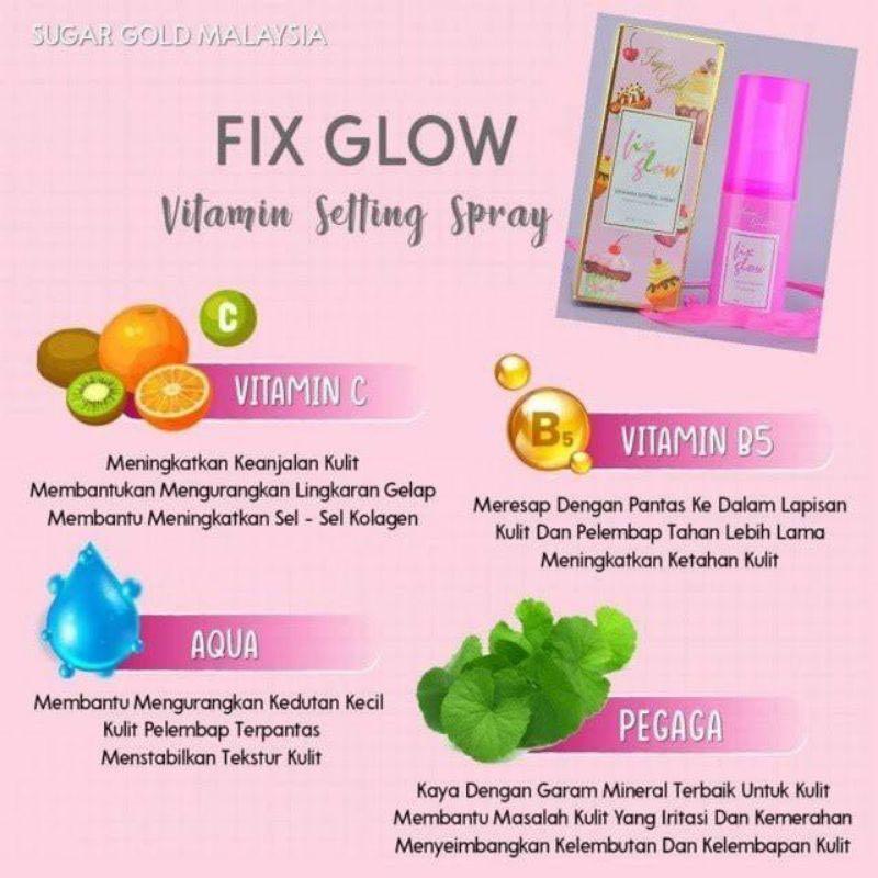 Sugar Gold Fix Glow Setting Spray, Beauty & Personal Care, Face, Makeup ...