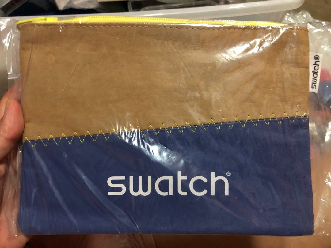 Swatch Pouch, Women's Fashion, Bags & Wallets, Purses & Pouches on ...