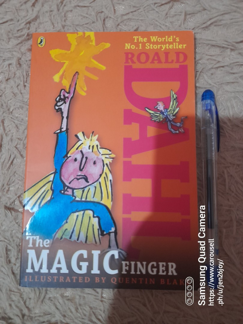 THE MAGIC FINGER by Roald Dahl, Hobbies & Toys, Books & Magazines ...