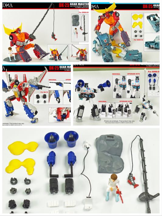 Transformers DNA Designs - DK-25 DK25 Upgrade Kit for Studio Series 86 ...