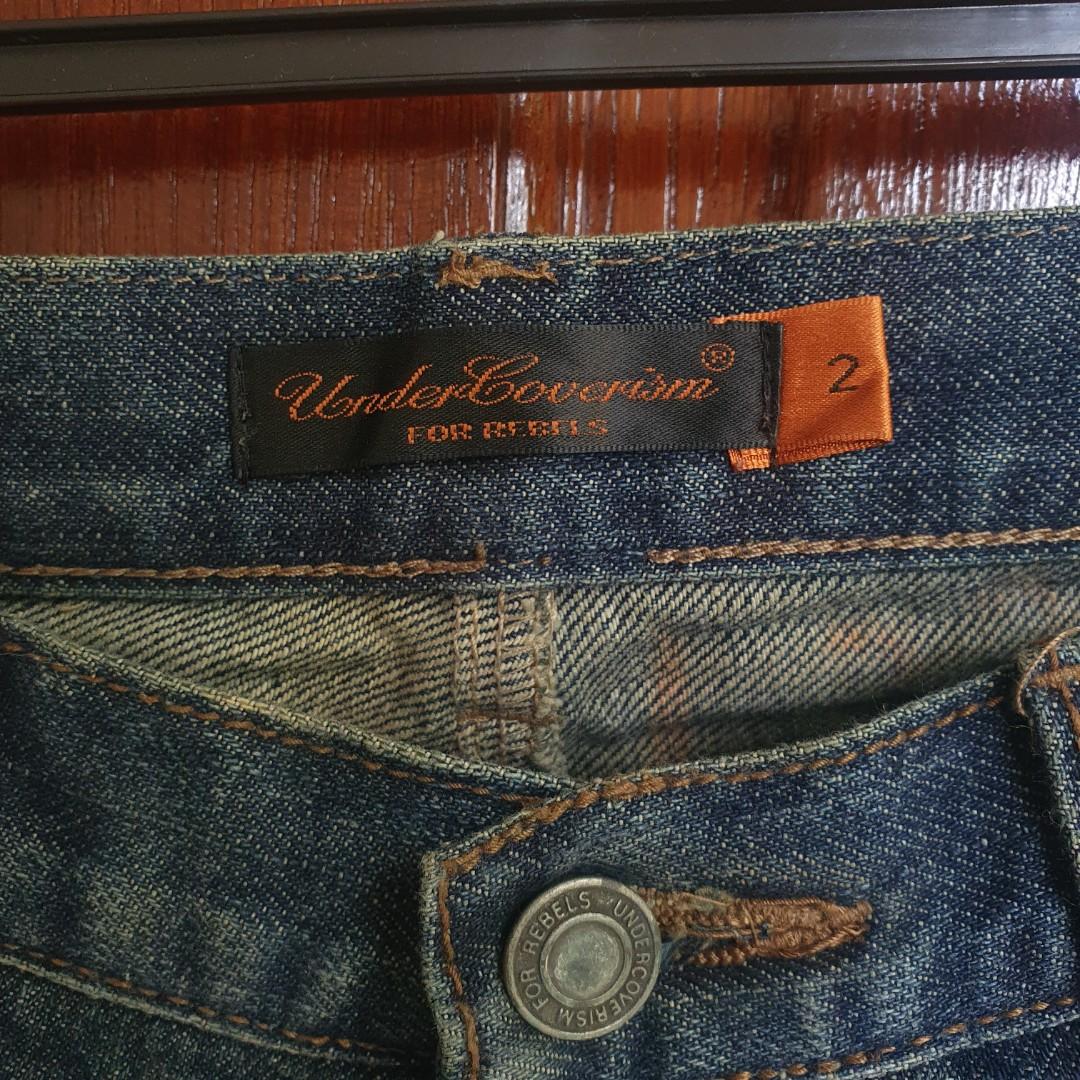 Undercover insect denim, Men's Fashion, Bottoms, Jeans on Carousell