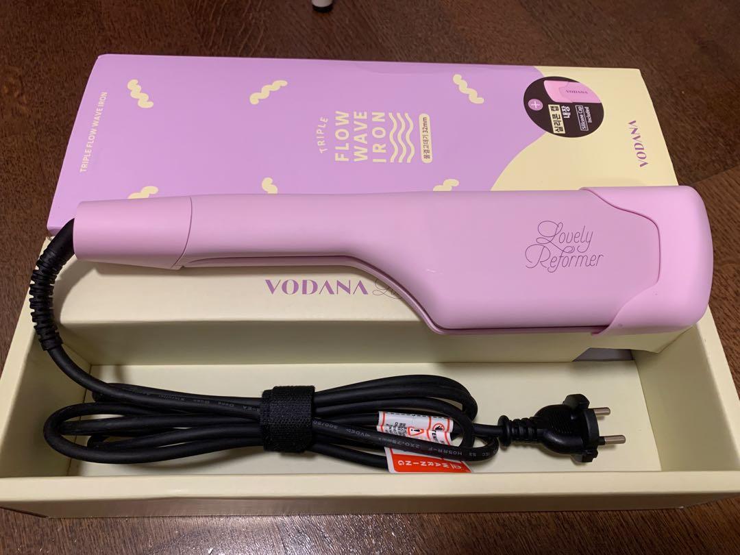 Vodana Triple Flow Wave Iron 32mm, Beauty & Personal Care, Hair on ...