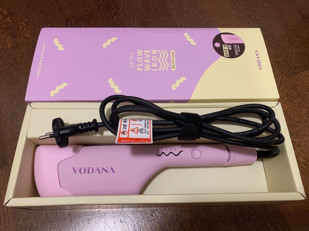 Vodana Triple Flow Wave Iron 32mm, Beauty & Personal Care, Hair on ...