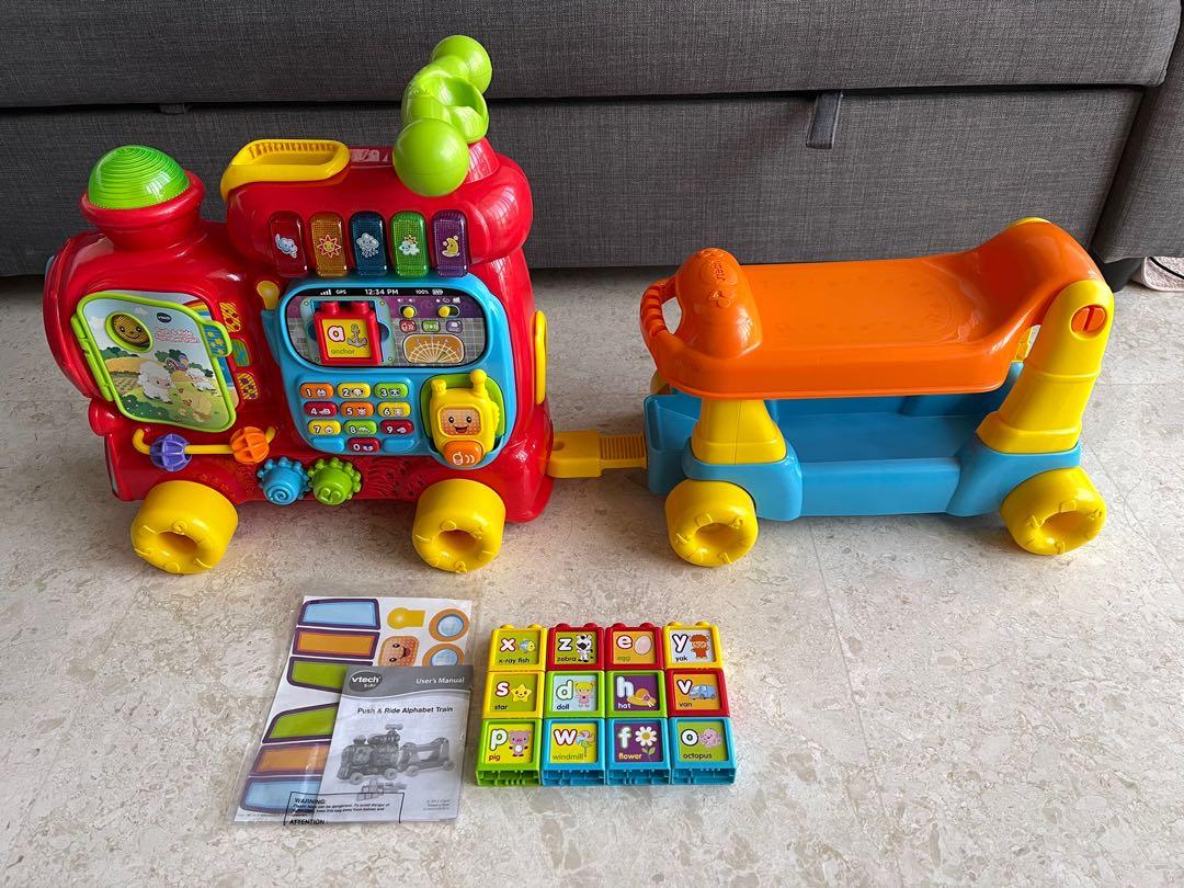 VTech Push&Ride Alphabet Train, Babies & Kids, Infant Playtime on Carousell