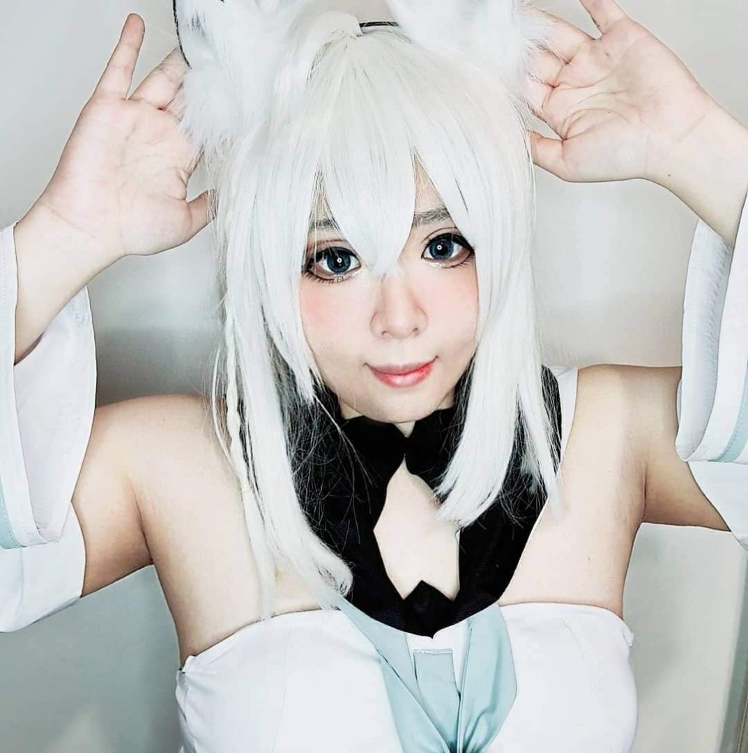 Vtuber Shirakami Fubuki Cosplay, Hobbies & Toys, Memorabilia ...