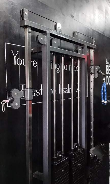 Wall mounted cable crossover, Sports Equipment, Exercise & Fitness ...