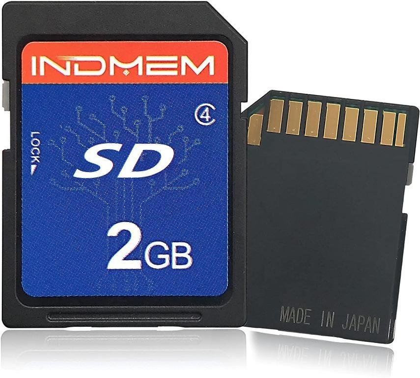 12232) INDMEM 2GB SD Card Class 4 SLC Secure Digital Flash Memory Card ...