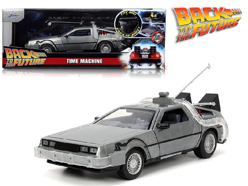 1/24 Back to the Future Time Machine (Part I) Diecast Model, Hobbies ...