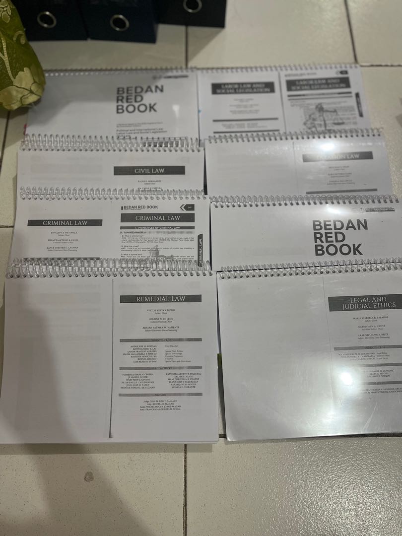 2020/21 Bedan Red Book, Hobbies & Toys, Books & Magazines, Textbooks on ...