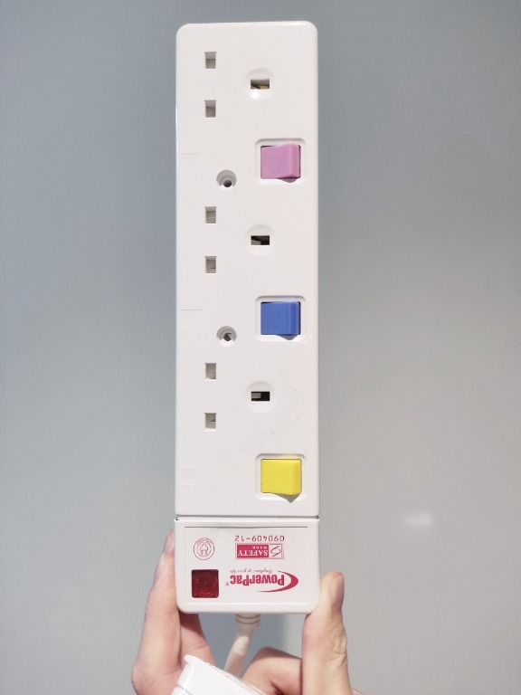 3 Sockets (2m), TV & Home Appliances, Electrical, Adaptors & Sockets on ...