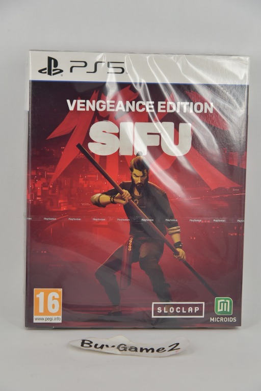 (全新鐵盒限定版) PS5 SIFU 師父 師傅 (歐版復仇者版 Vengeance Edition,中文/英文/日文) - 2022 話題作, 電子遊戲, 電子遊戲, PlayStation ...