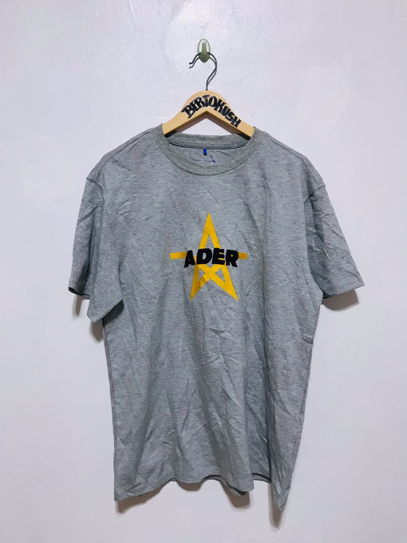 ADER error Star Logo Tee LEGIT, Men's Fashion, Tops & Sets, Tshirts & Polo Shirts on Carousell