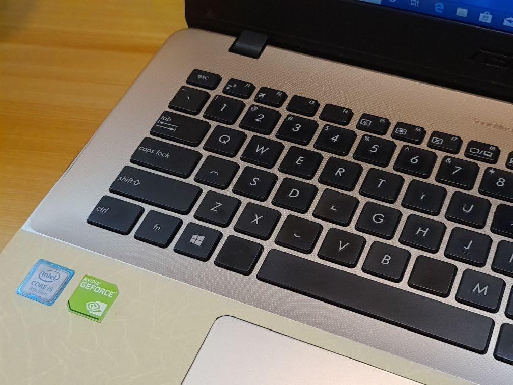 Asus VivoBook X442UF Core i5 Coffeelake 8th gen 8Gb ram 128Gb SSD 2Gb NVIDIA Geforce MX130 w ...