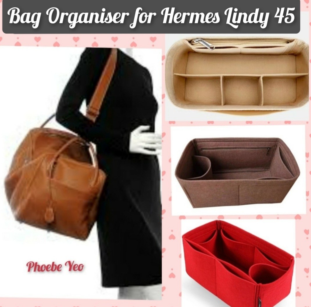 Bag Organiser for Hermes Lindy 45, Luxury, Bags & Wallets on Carousell
