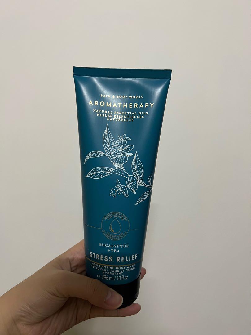 Bath & Body Works Aromatherapy (Stress Relief) — Eucalyptus + Tea Moisturising Body Wash, Beauty ...