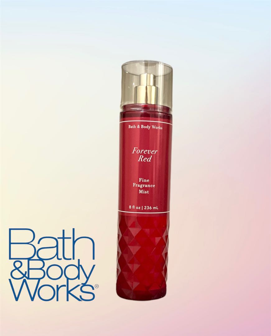 BATH & BODY WORKS FOREVER RED FINE FRAGRANCE MIST 8 fl oz / 236 ml ...