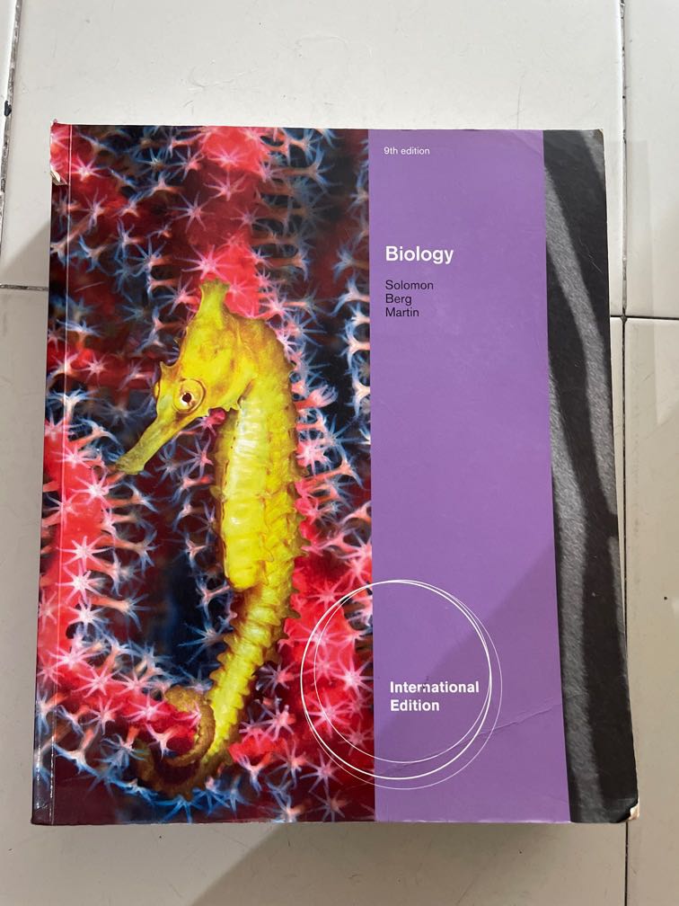 Biology 9th edition - Solomon, Berg and Martin, Hobbies & Toys, Books ...