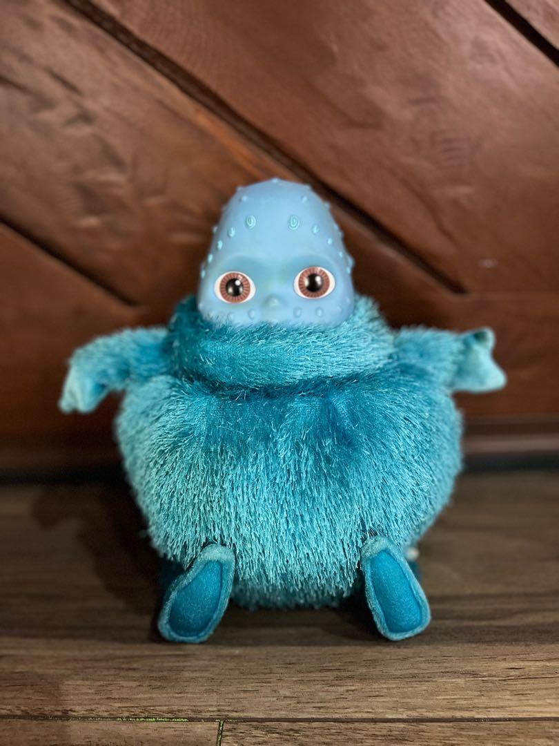 Booba Blue Fuzzy Plush Toy, Hobbies & Toys, Toys & Games on Carousell