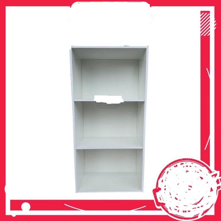 Book Rack 3 Tier Rack BookShelf Wooden Book Shelf Rack Storage Cabinet ...
