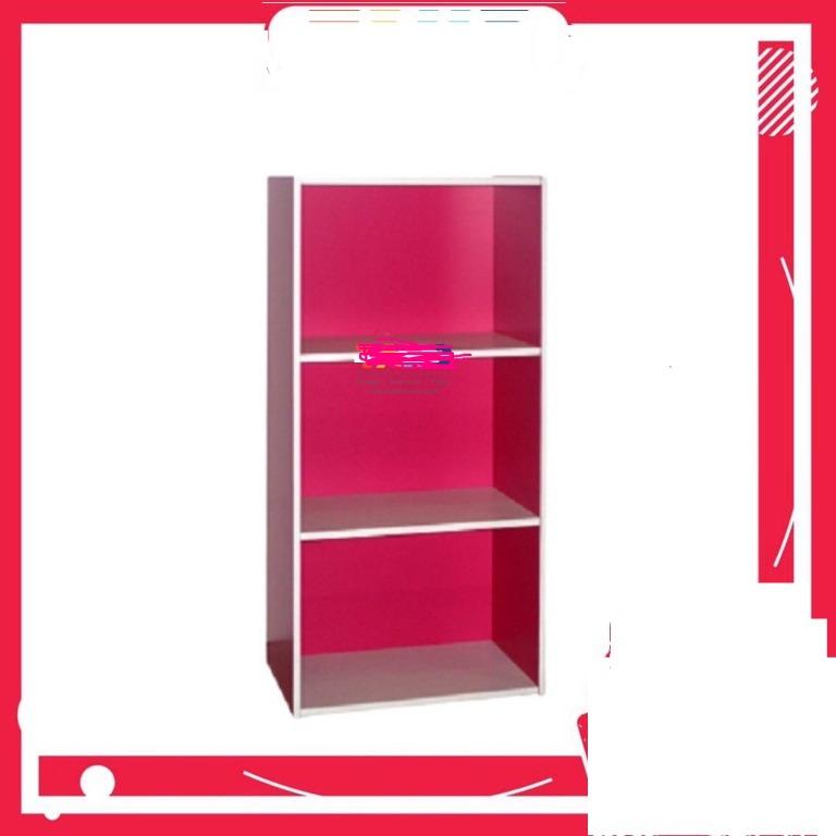 Book Rack 3 Tier Rack BookShelf Wooden Book Shelf Rack Storage Cabinet ...