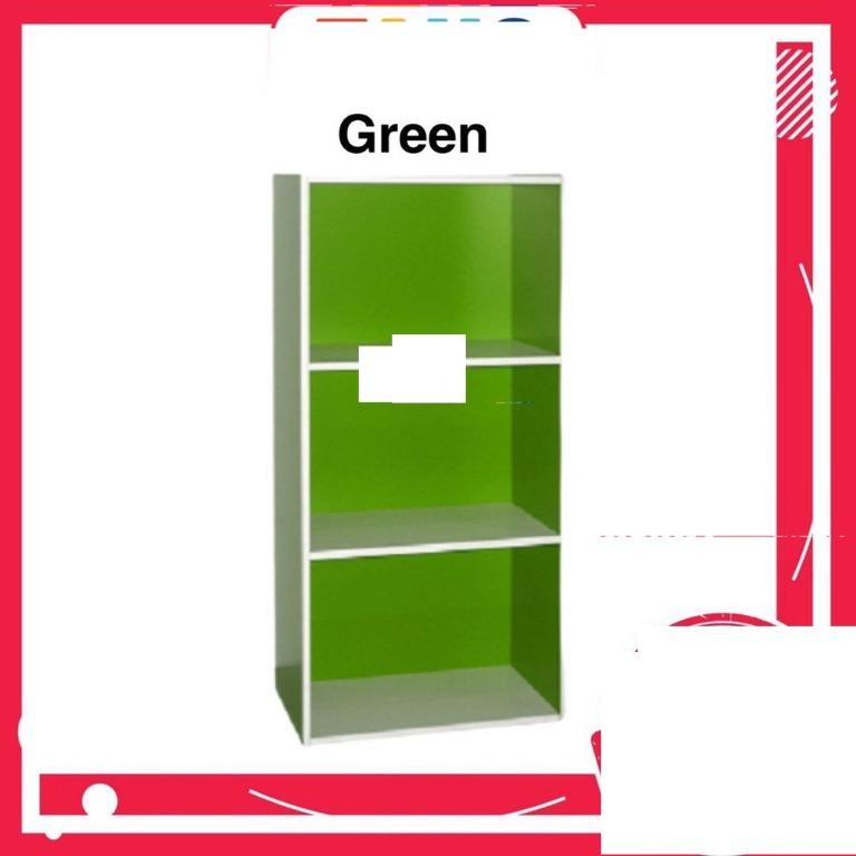 Book Rack 3 Tier Rack BookShelf Wooden Book Shelf Rack Storage Cabinet ...