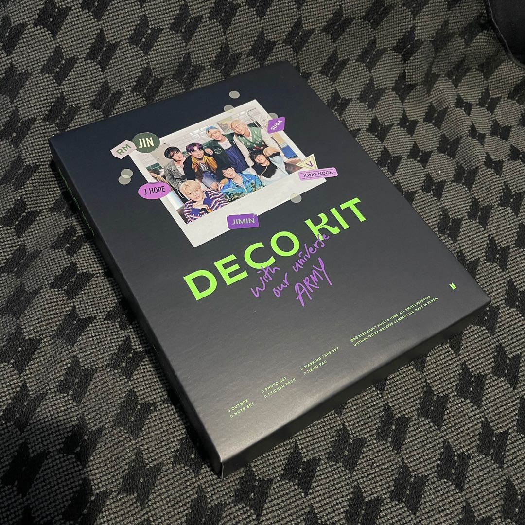 BTS DECO KIT, Hobbies & Toys, Memorabilia & Collectibles, K-Wave on ...