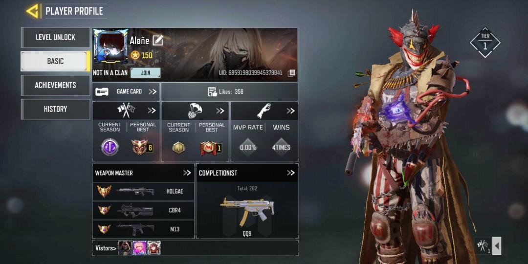 Call of Duty Mobile Account For Sale, Video Gaming, Video Games, Others ...