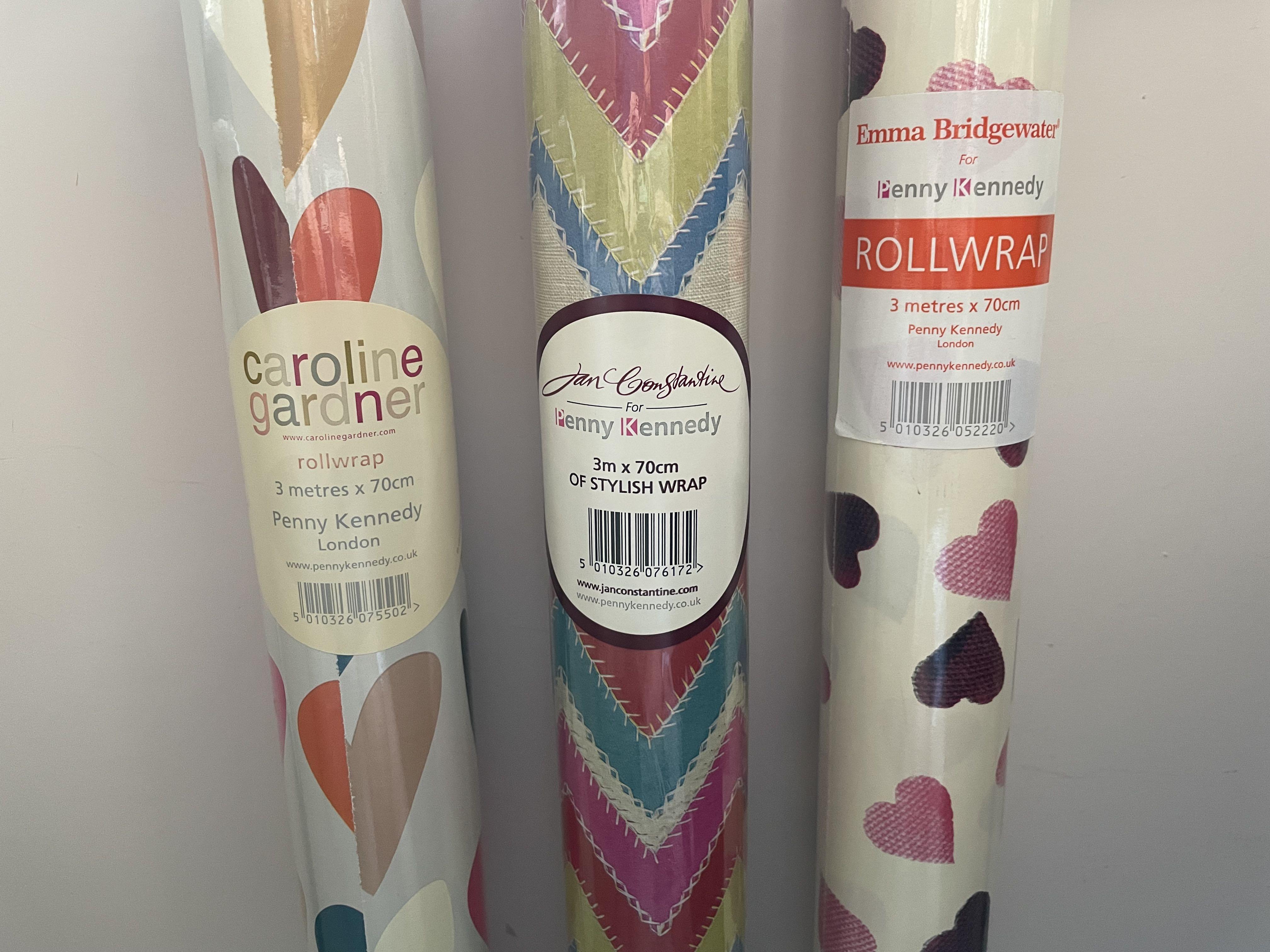 Caroline Gardner Penny Kennedy London Roll Wrap/Wrapping Paper -1 roll ...
