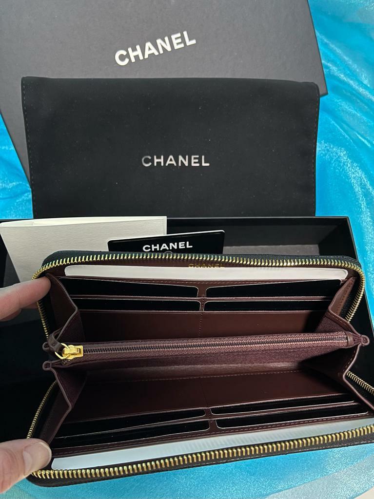 Chanel long wallet..$950, Women's Fashion, Bags & Wallets, Wallets ...