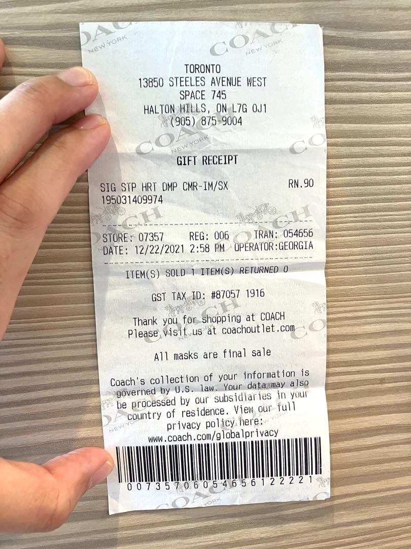 Coach mini Dempsey crossbody (with gift receipt), 女裝, 手袋及銀包, 多用途袋 ...