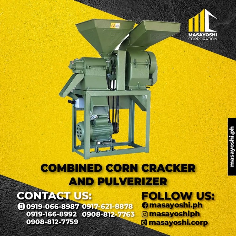 Combined Corn Cracker and Pulverizer CGM-C60G210, Commercial ...