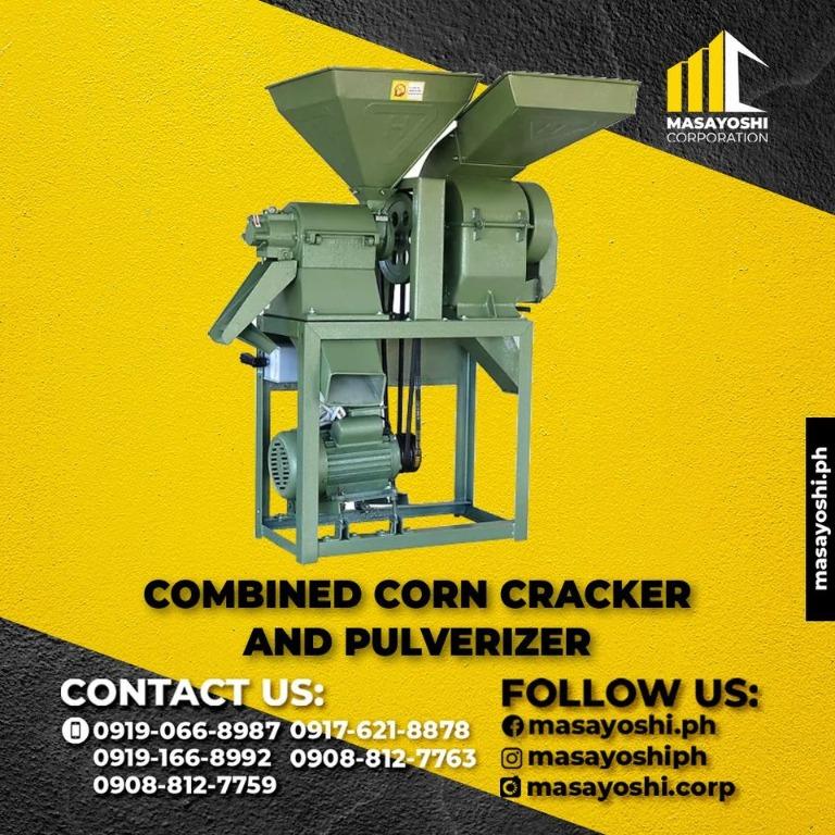 Combined Corn Cracker and Pulverizer CGM-C60G210, Commercial ...