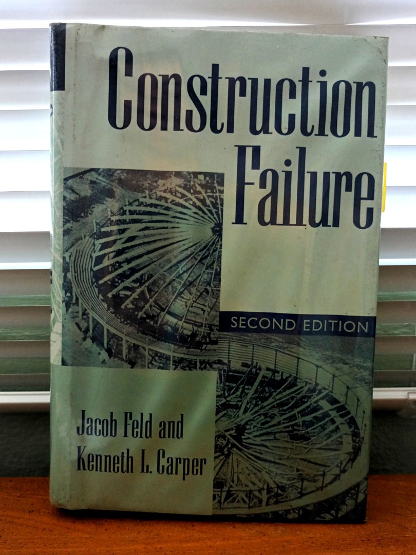 Construction Failure (2nd edition) by Feld & Carper, Hobbies & Toys ...