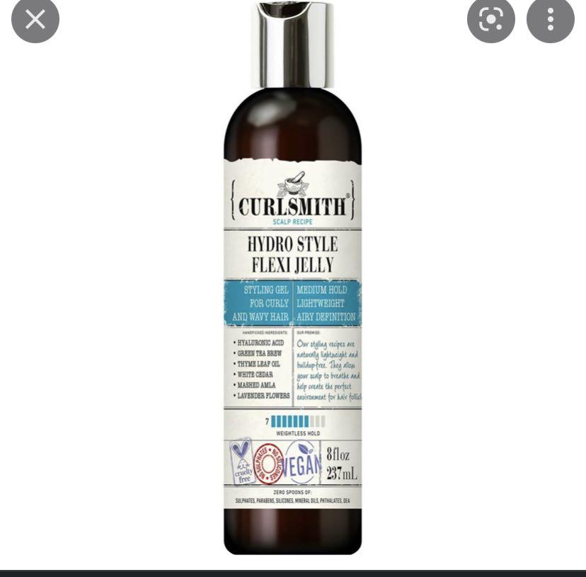 Curlsmith Hydro Style Flexi Jelly Hair Gel, Beauty & Personal Care ...