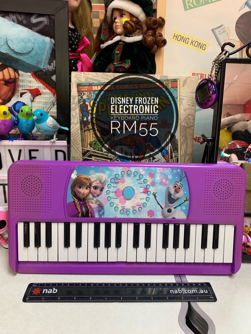 Disney frozen electronic keyboard piano, Hobbies & Toys, Toys & Games ...