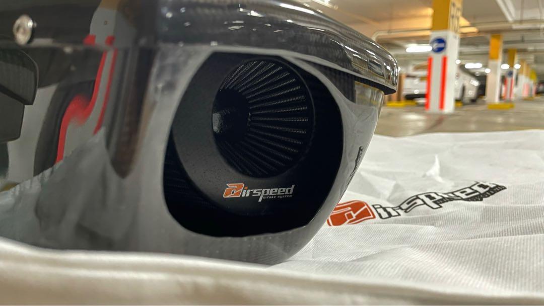 F06 F10 F12 F13 N55 Carbon Fiber Air Intake Open Pod Airspeed, Car ...