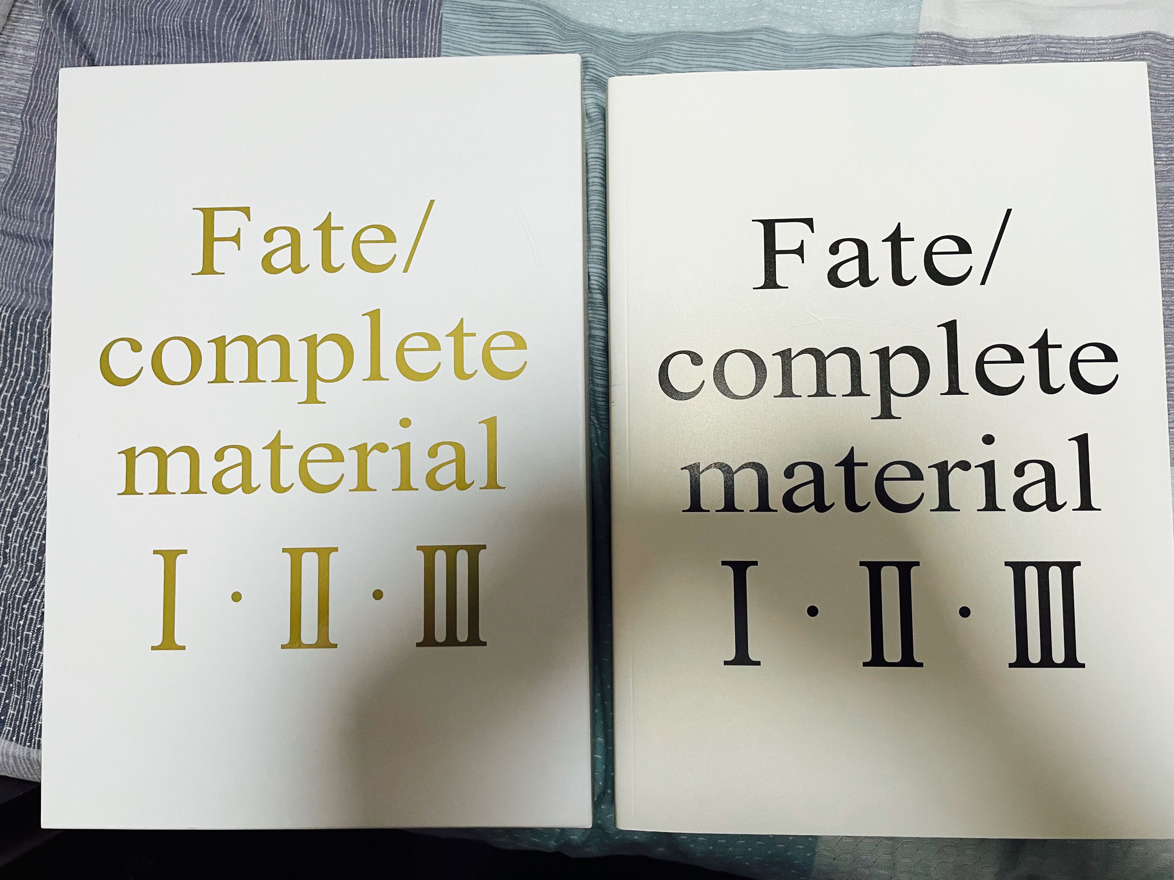 Fate complete material collection I,II,III, 興趣及遊戲, 書本 & 文具, 漫畫 - Carousell
