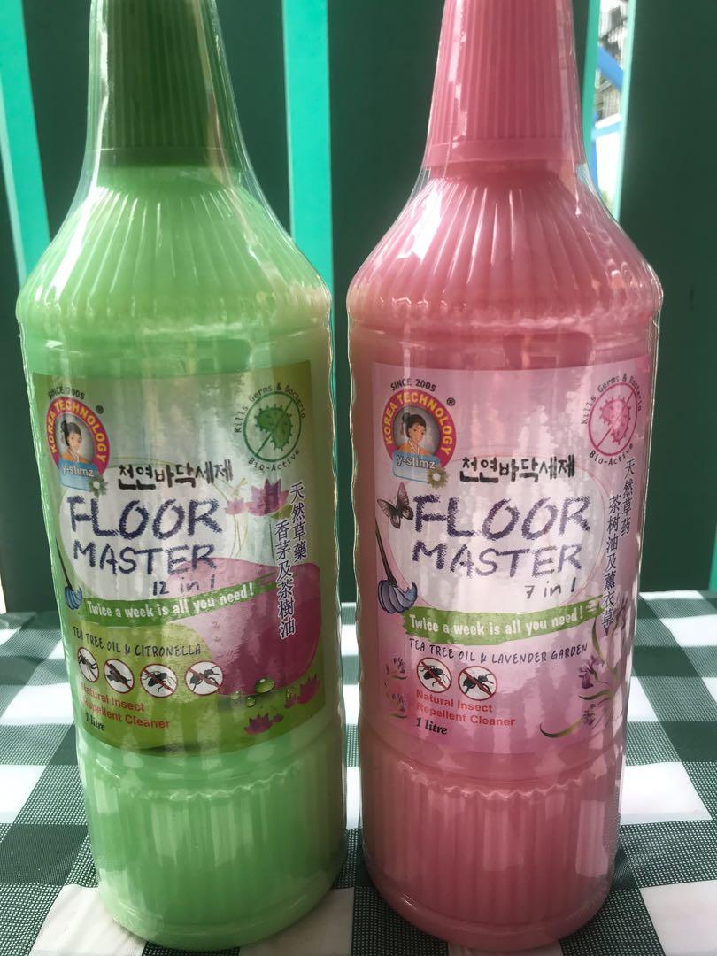 Floor Master 12 in 1 Tea Tree Oil / Citronella, Furniture & Home Living ...