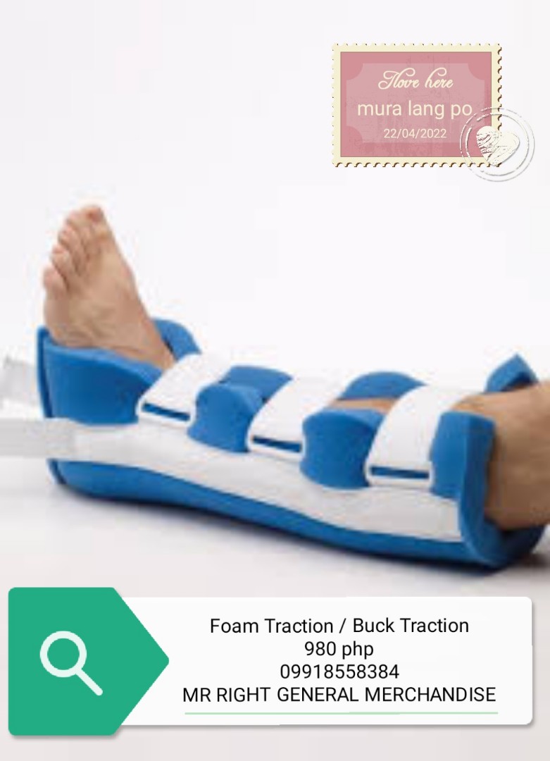 Foam buck traction support, Health & Nutrition, Braces, Support ...