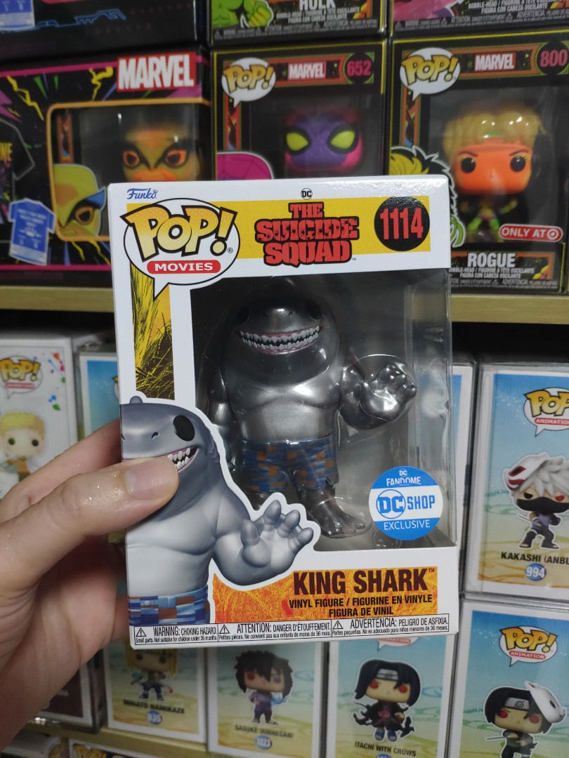 FUNKO POP! Batman, Wonder Woman, King Shark DC exclusive, Hobbies ...