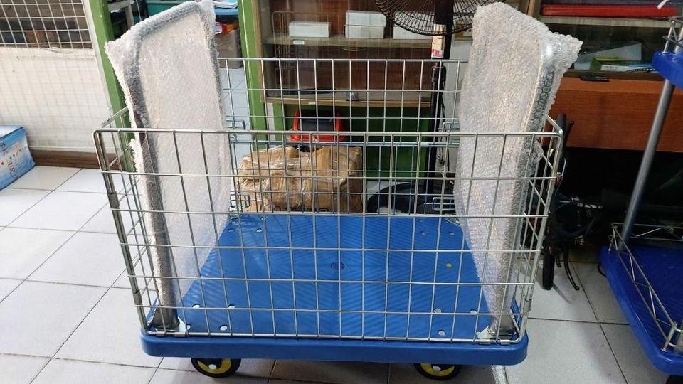 Heavy Duty Double Handle Push Cart, Commercial & Industrial, Industrial ...