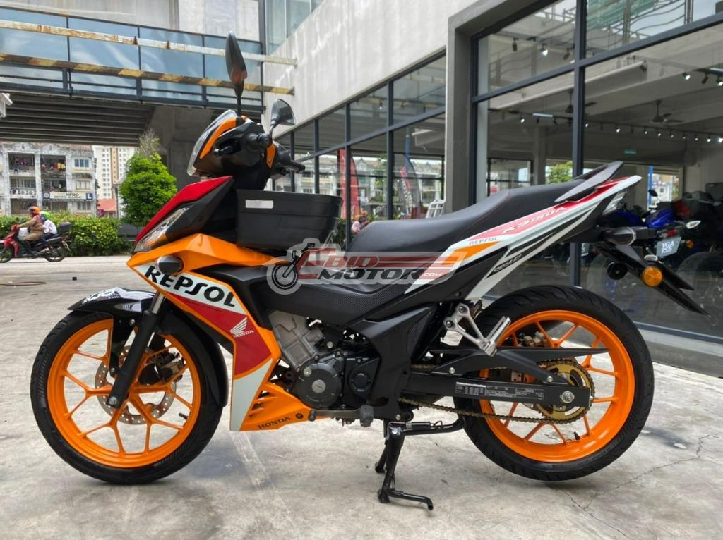Honda RS150 Repsol ( 2019 ) ( No Plate "343" & TIPTOP ) Mileage: 26 ...