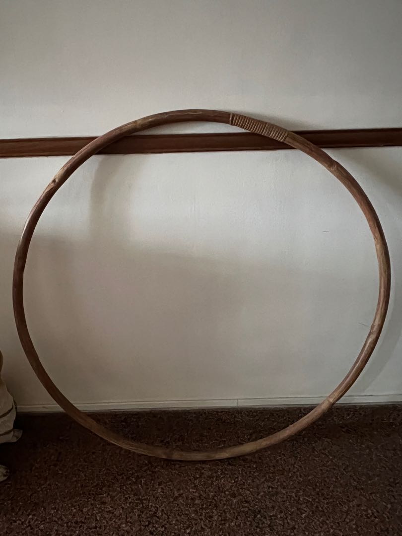 Hula Hoop (Rattan / Wooden / Cane), Sports Equipment, Exercise ...