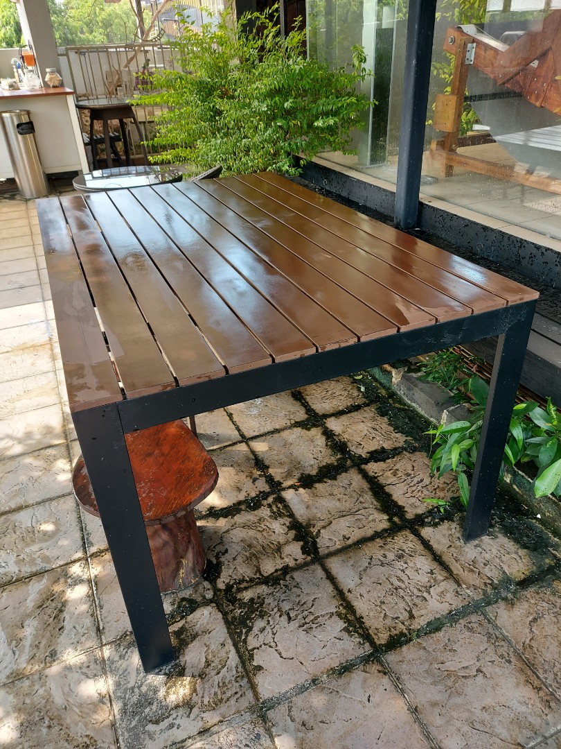 Ikea Falster Outdoor Dining Table, Furniture & Home Living, Furniture ...