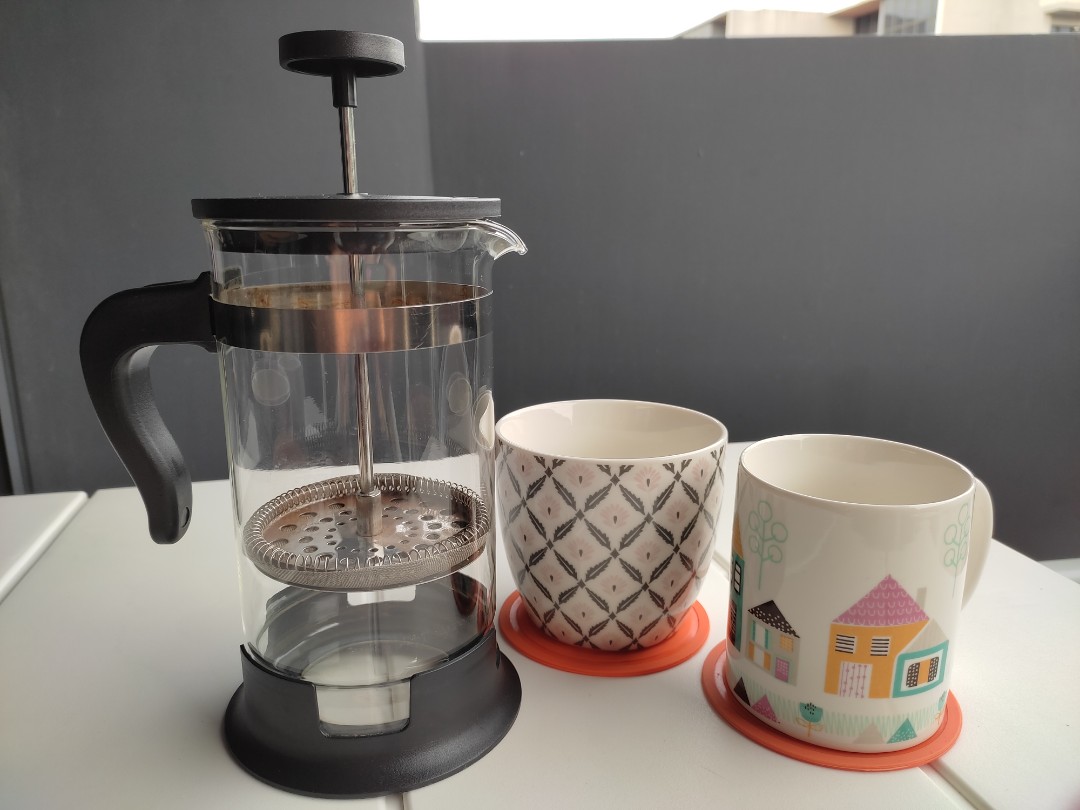 IKEA Upphetta Coffee press cafetiere fresh coffee maker, Furniture ...