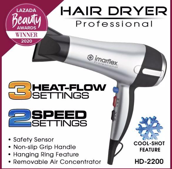 Imarflex hairdryer, Beauty & Personal Care, Hair on Carousell