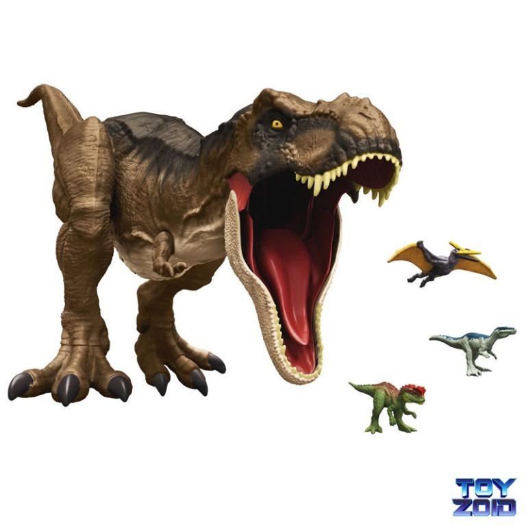 Jurassic World Park Super Colossal Tyrannosaurus Rex T-Rex Mattel ...