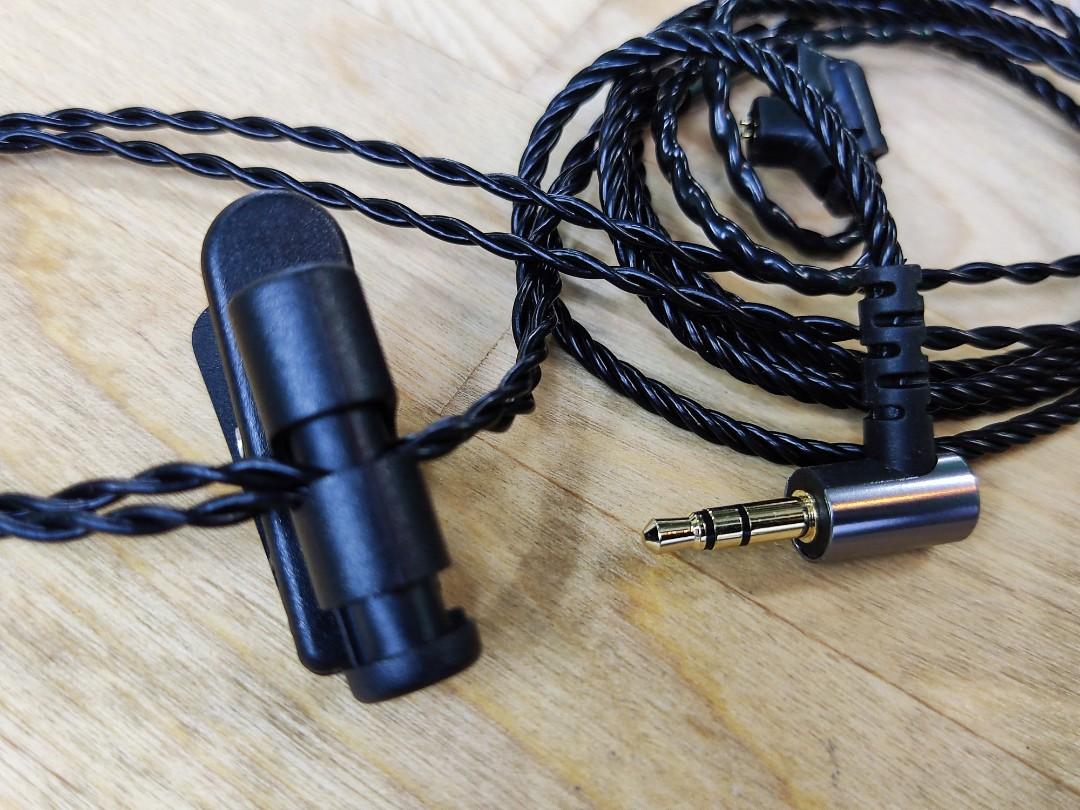 Kz CCA qdc connection 4core lightweight iem cable to 3.5mm adapter with ...